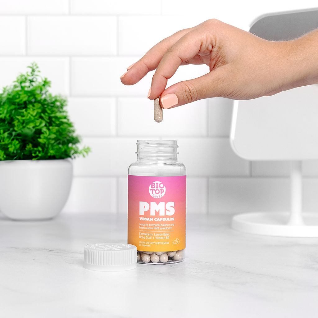 PMS Relief & Hormone Balance Vitamins for Bloating, Mood Swings, Cramps ...